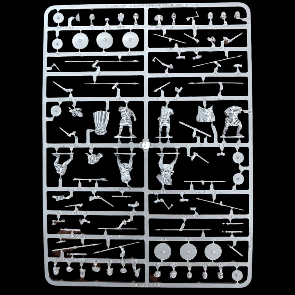 28mm Early Saxon Armoured Warriors Single Sprue Victrix – SGS Model Store